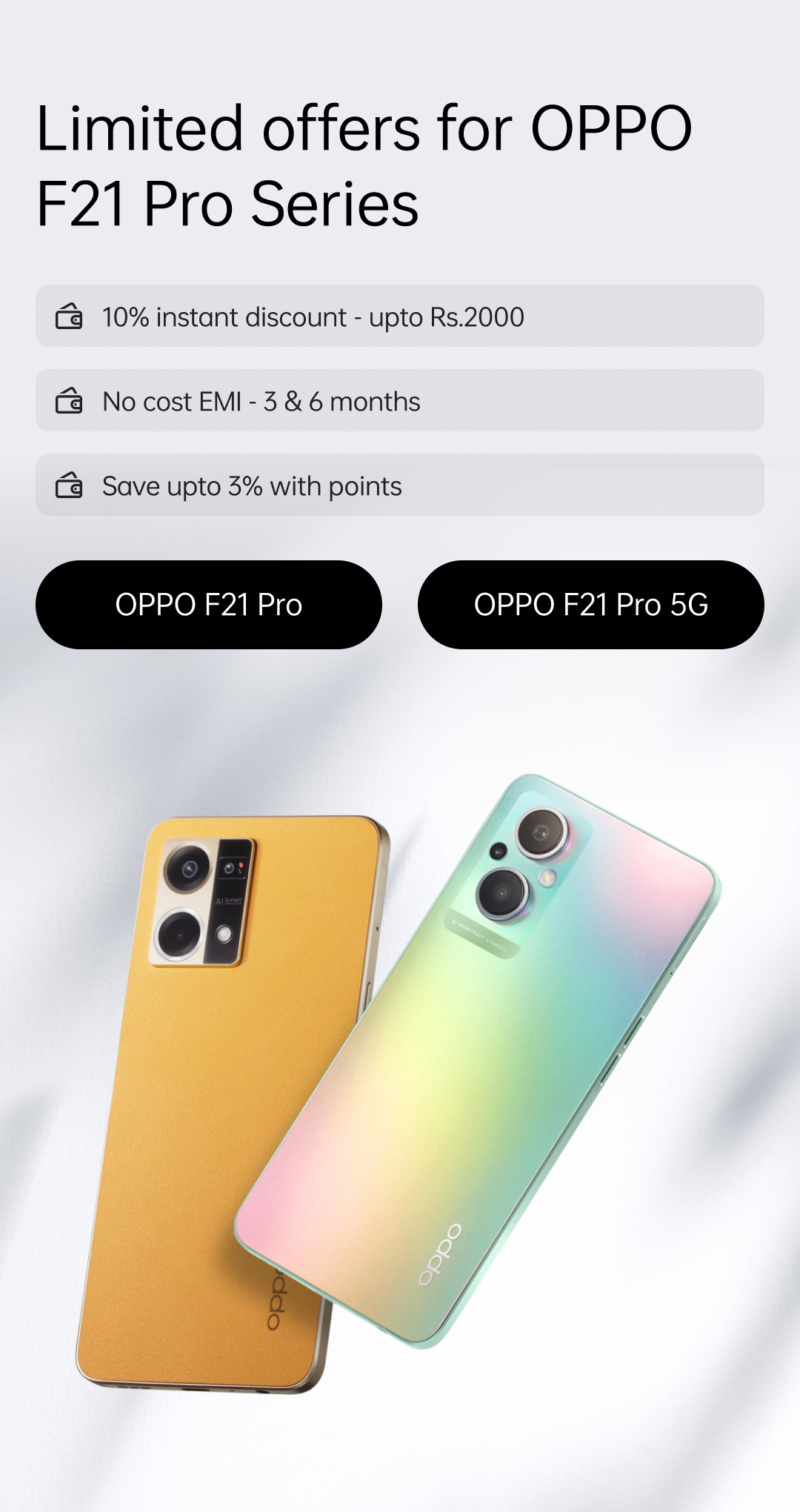 OPPO F21 Pro Series | OPPO India