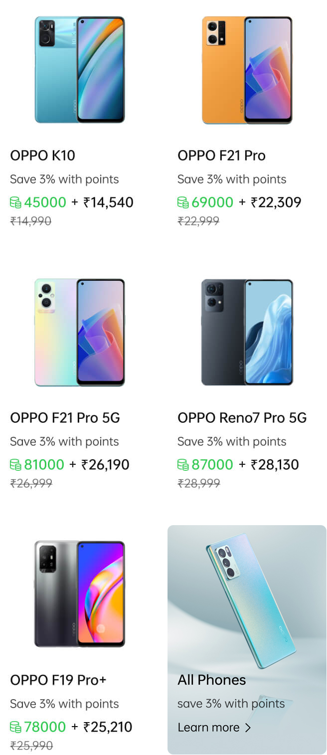 Points Hub | OPPO India