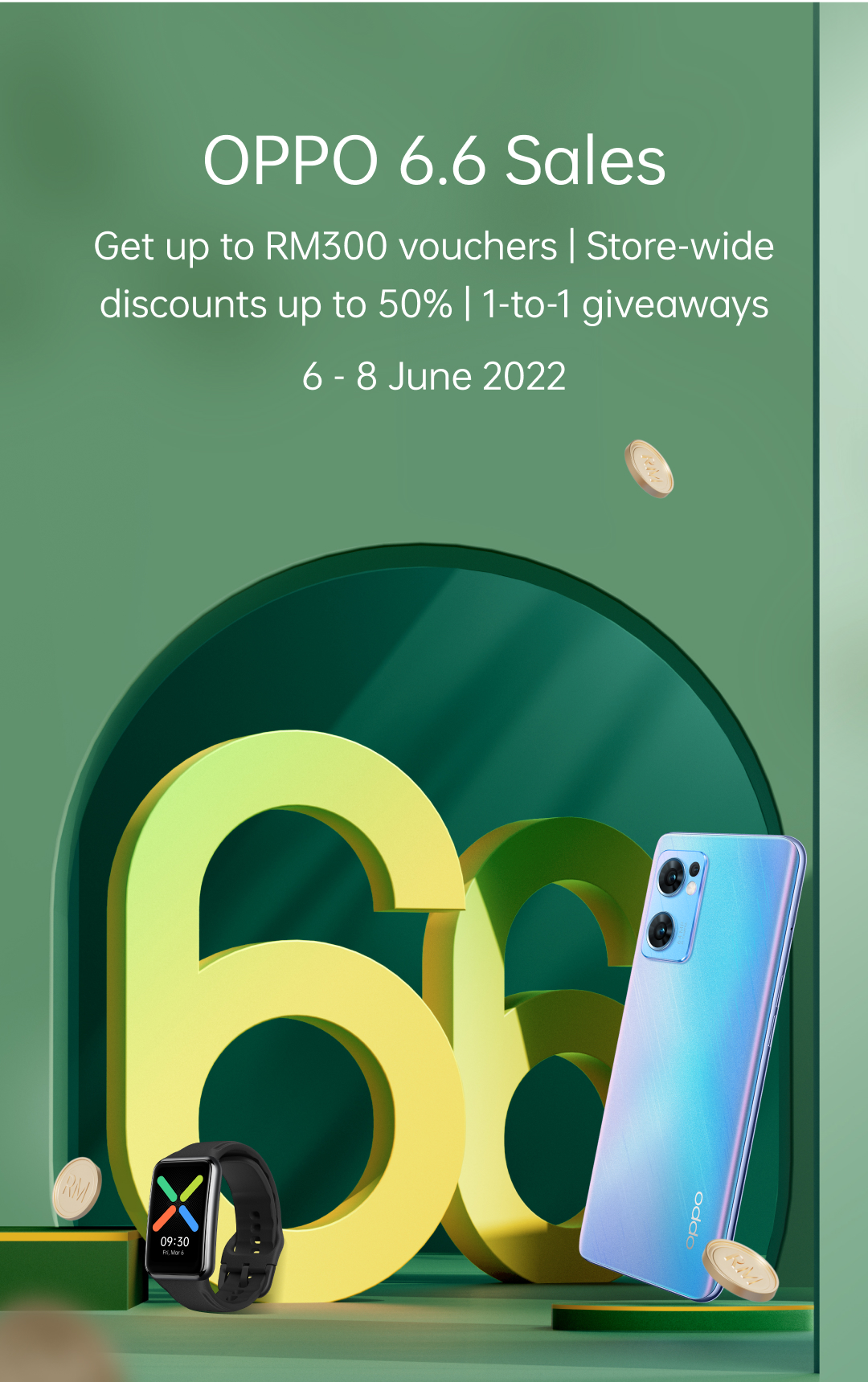 OPPO 6.6 Sales | OPPO Malaysia