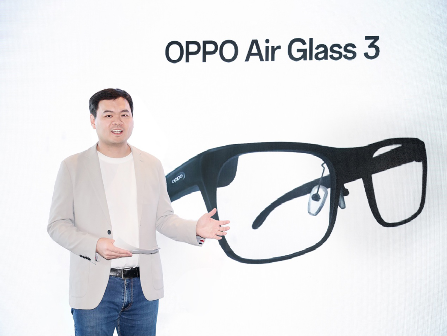 OPPO Debuts AI-focused OPPO Air Glass 3 at MWC 2024 | OPPO UAE