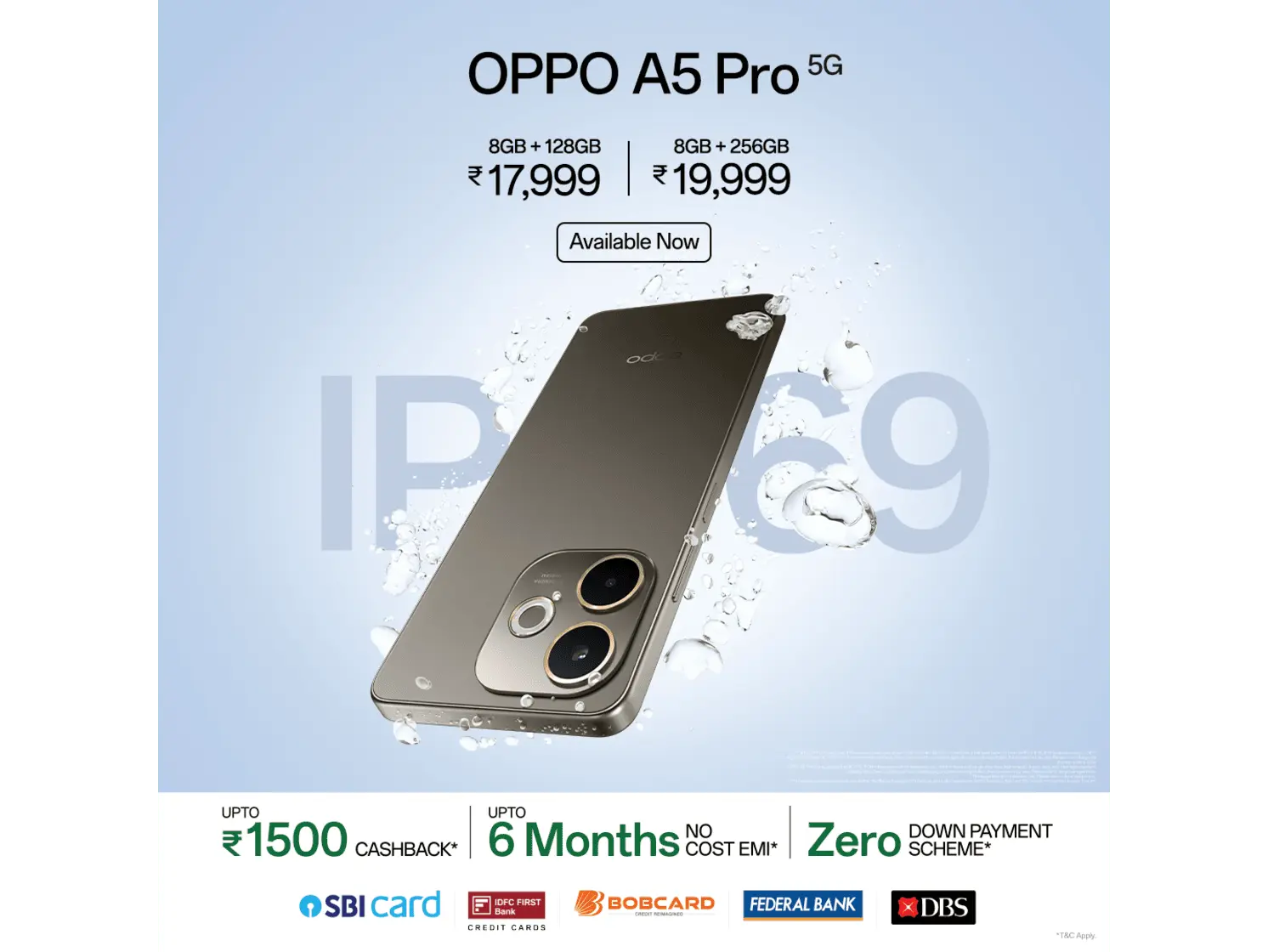 OPPO India Launches A5 Pro 5G: Setting a New Benchmark for Durability with Rugged, Reliable ...