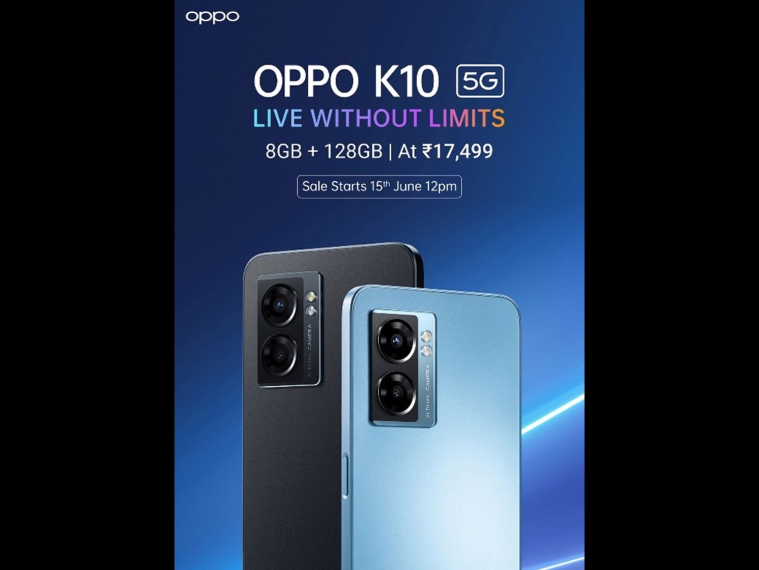 OPPO introduces the most stylish 5G performer - K10 5G with 8GB RAM +128GB ROM at just INR ...