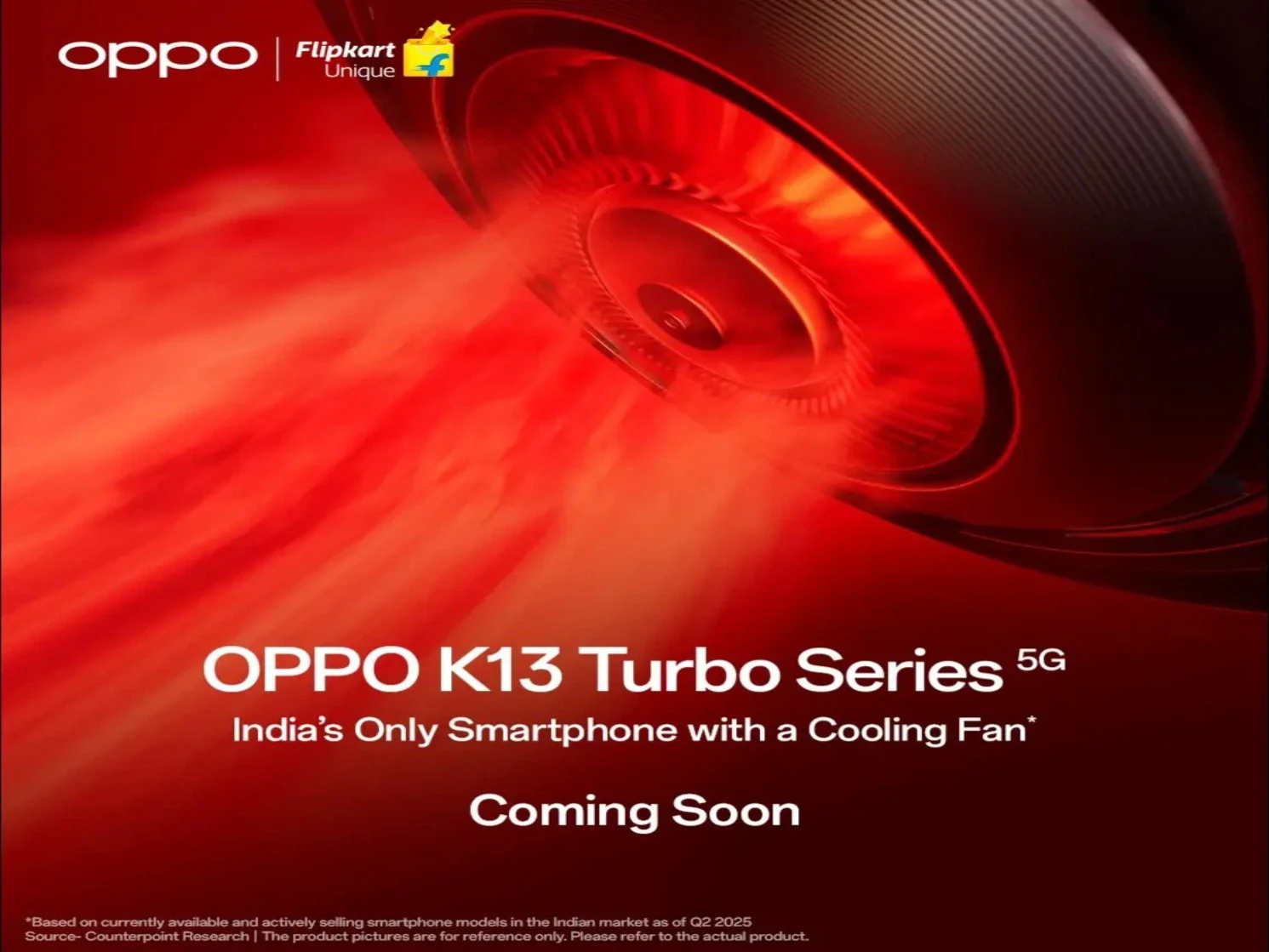 OPPO K13 Turbo Series with a Built-in Cooling Fan | OPPO India