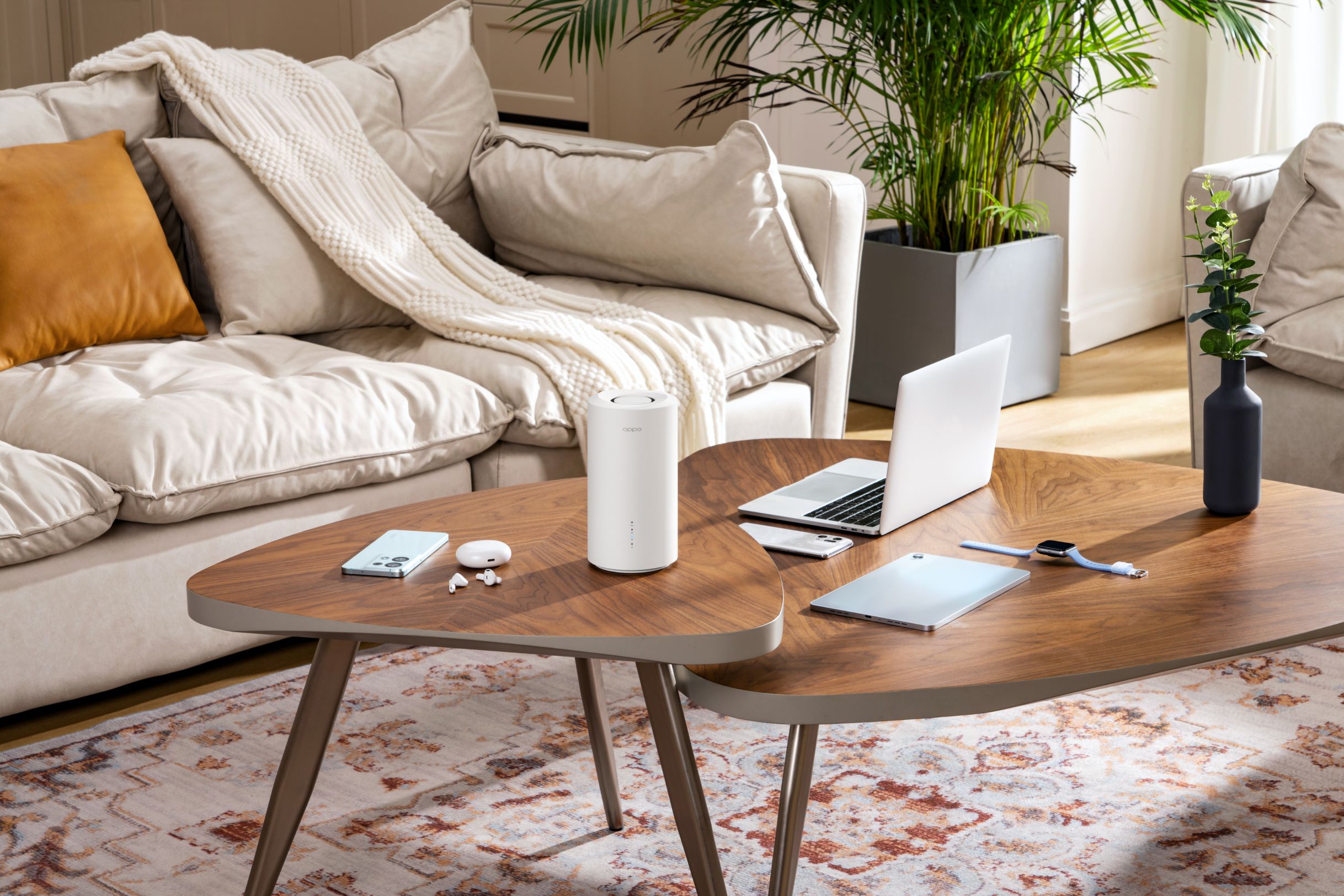 OPPO 5G CPE T2 | AX5400 Wi‑Fi 6 Router with Snapdragon X62 | OPPO Saudi ...