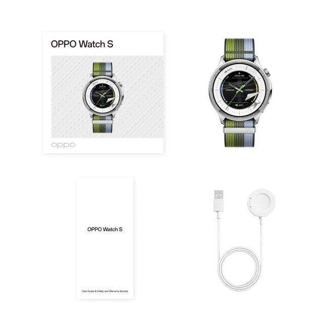 OPPO Watch S - Ultra-slim Smartwatch for Workout & Health Tracking ...